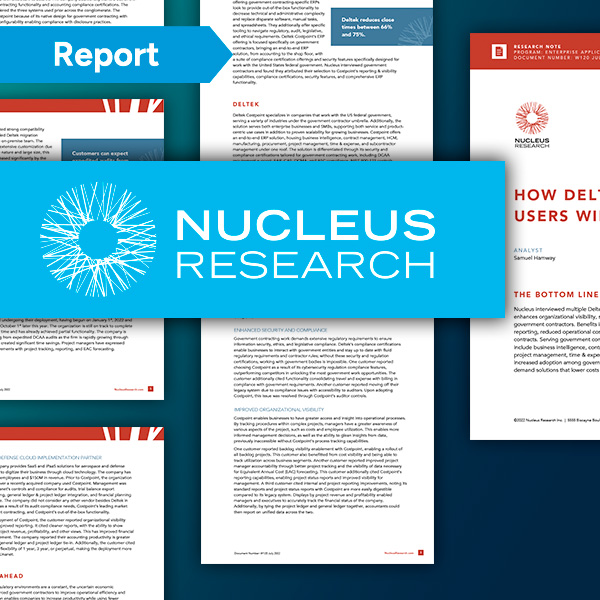 Unanet Vs Deltek | Deltek